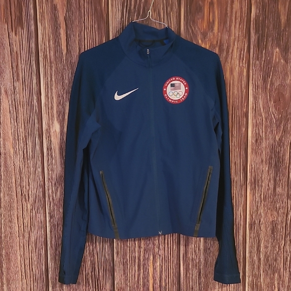 Nike | Jackets & Coats | Nike Team Usa Navy Blue Olympic Jacket | Poshmark